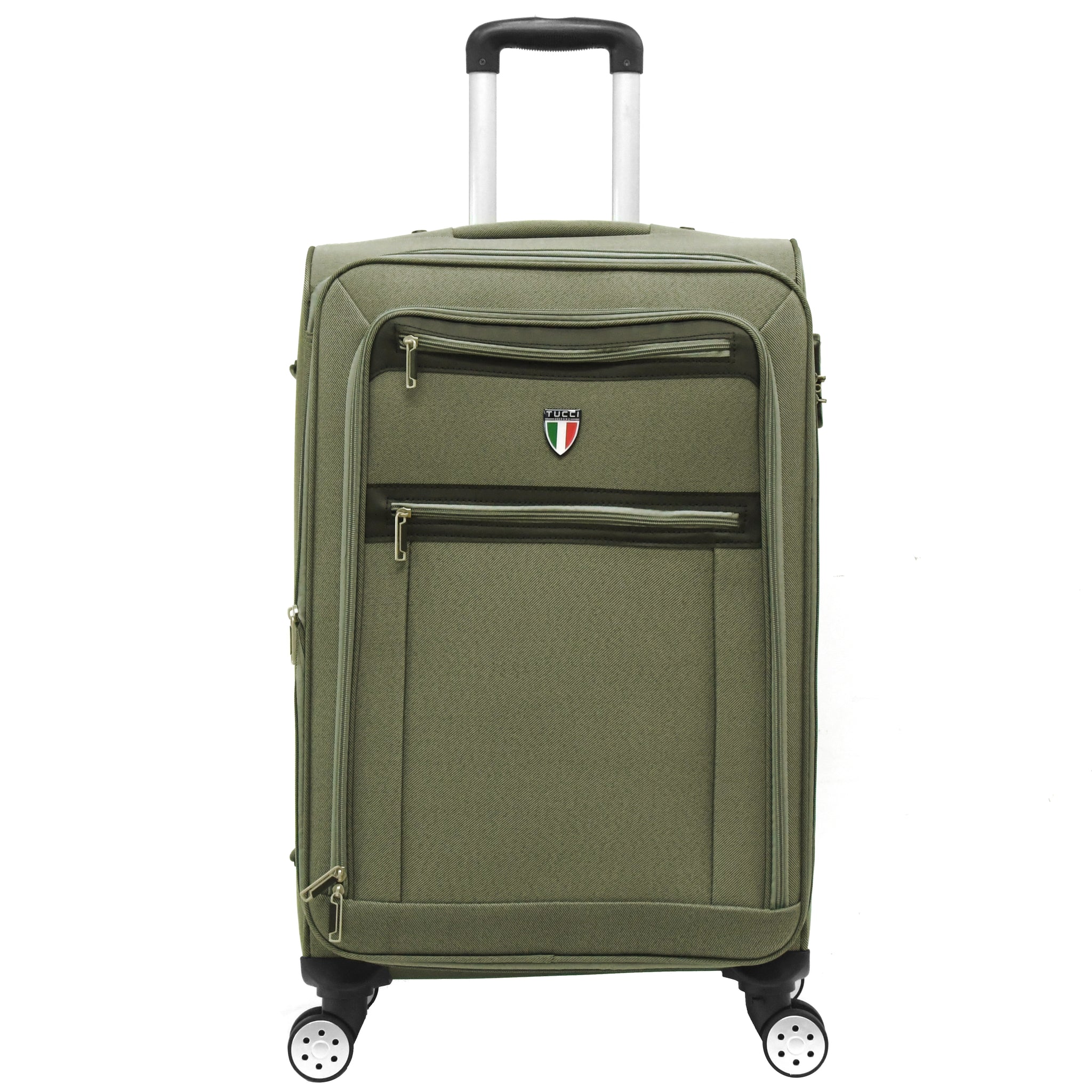 TUCCI Italy TURISTA 20-inch Carry On Spinner Luggage Suitcase