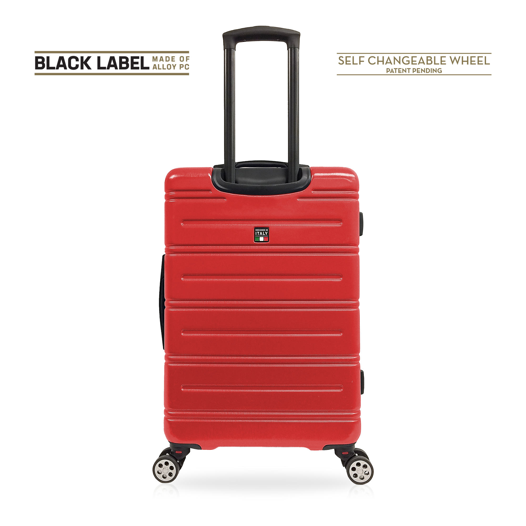 TUCCI Italy LETIZIA 28" Lightweight Spinner Suitcase