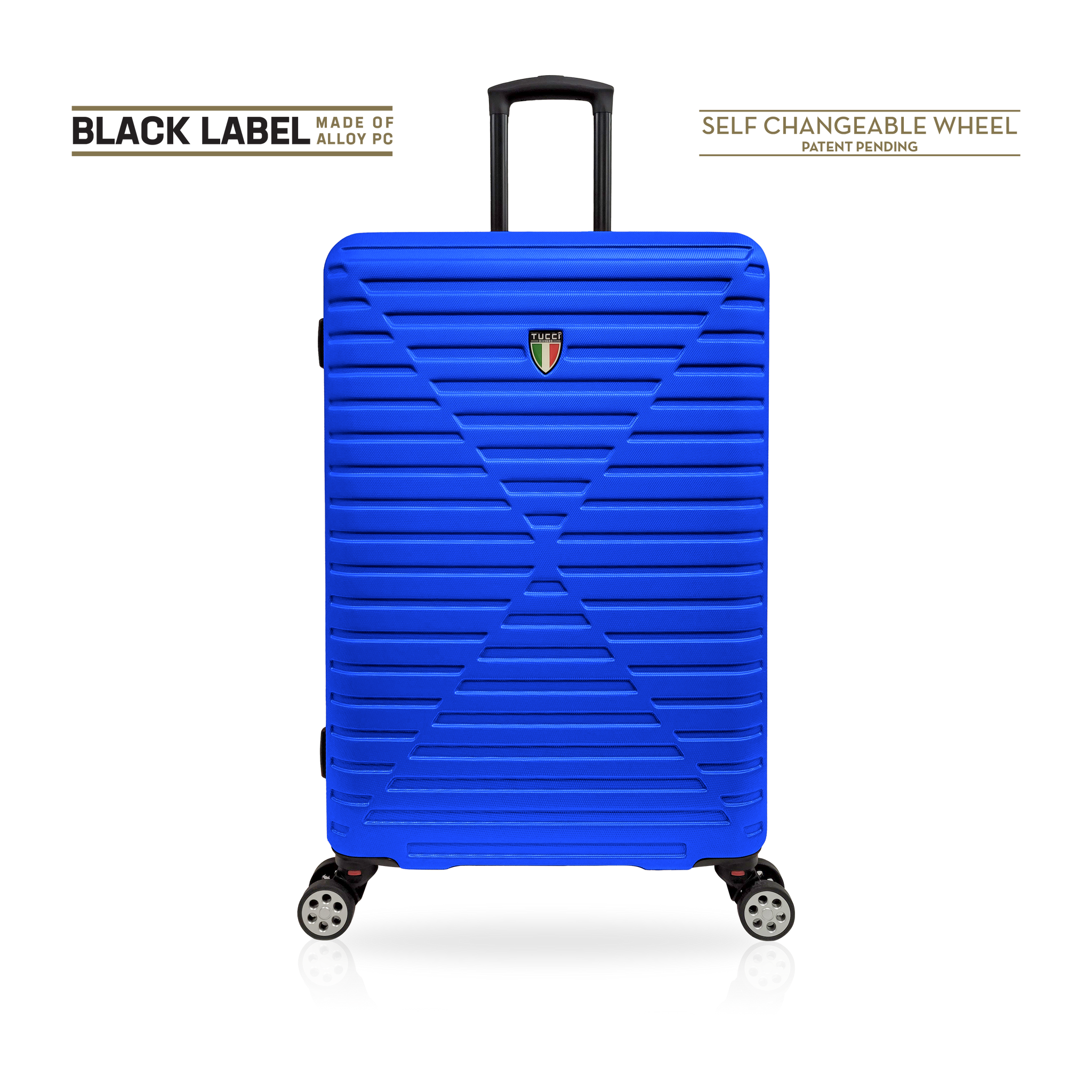 TUCCI Italy 22" CARINA Hardcase Soft Handle Spinner Luggage