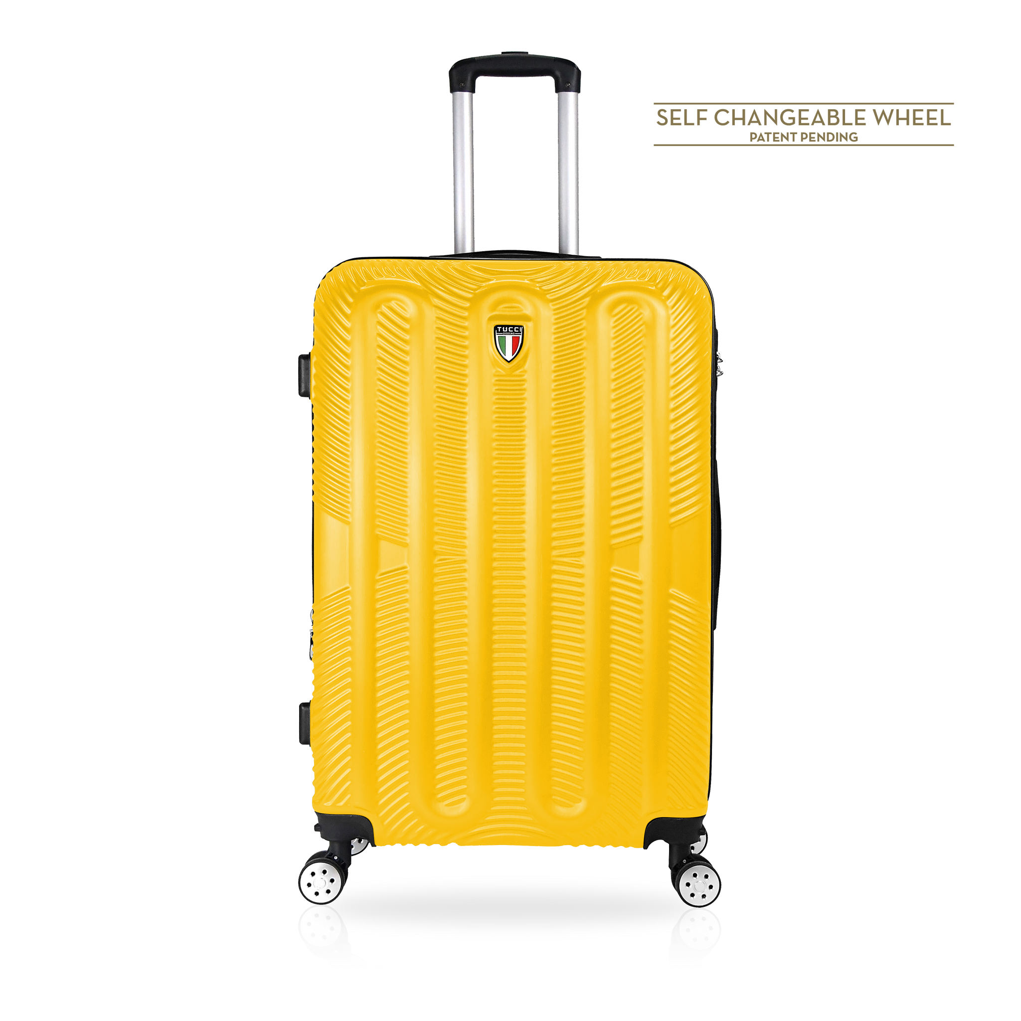 TUCCI Italy SPECIALI 32" Detachable Large Spinner Wheel Suitcase