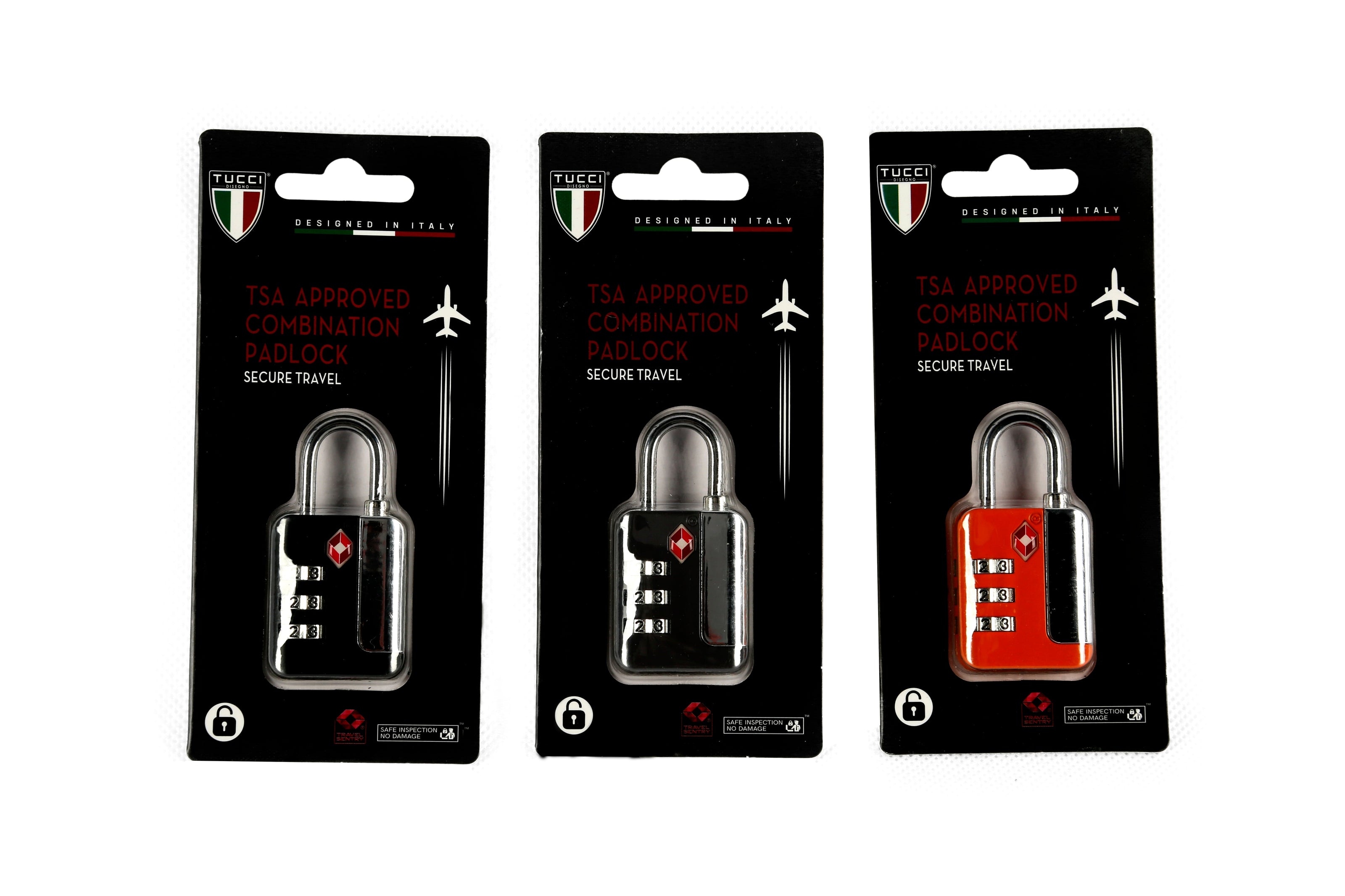 SINGLE 3 DIAL COMBO TSA LOCK